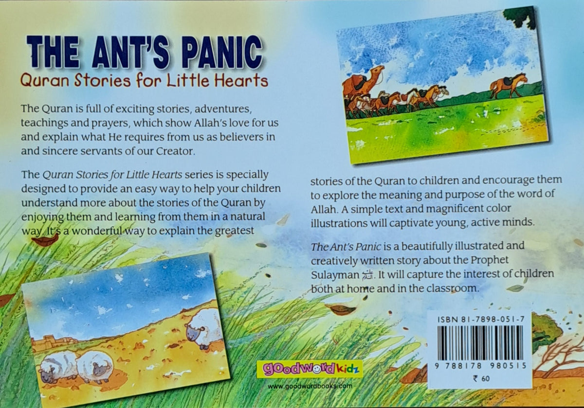 THE ANT'S PANIC - Quran Stories for Little Hearts (Goodword-Kidz ...